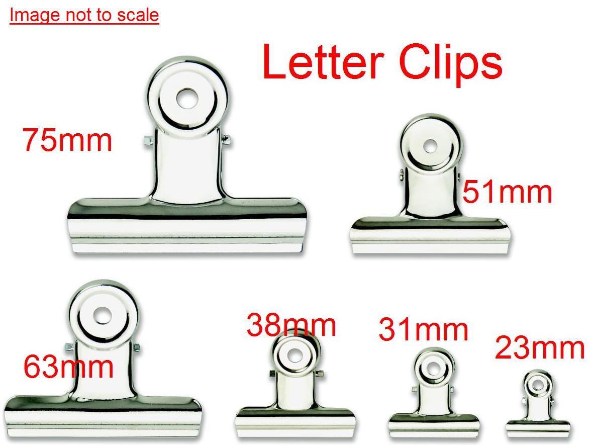 Bull Dog Letter Clips 75mm Box Of 36 Esselte Bull Dog Letter Clips 75mm Box Of 36 Esselte