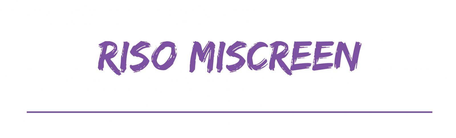 Printmaking RISO MiScreen